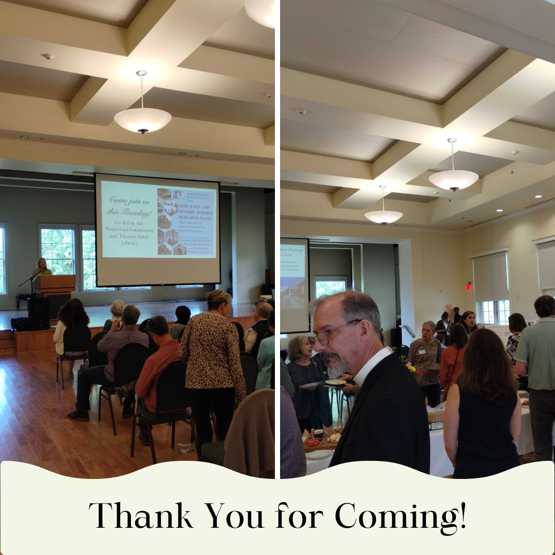Preservation Celebration Recap - Waterford Foundation